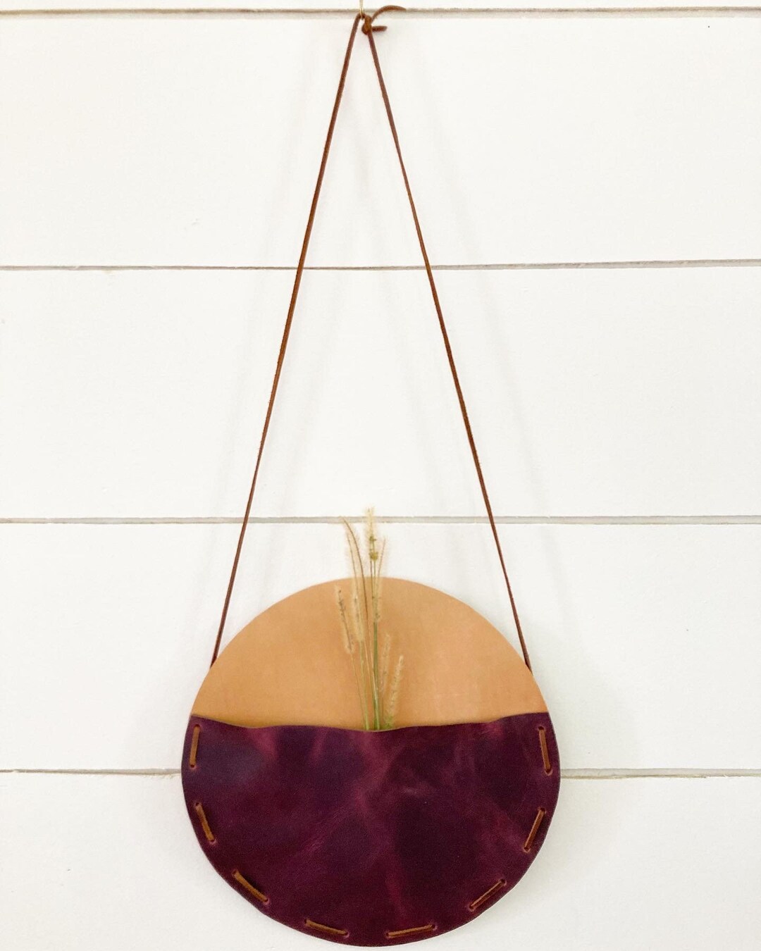 Leather Wall Decor Wall Decor Leather Wall Hanging Wall - Etsy