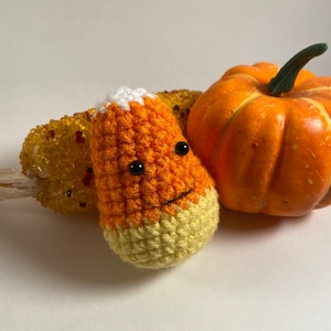 Mini Candy Corn Plush - Etsy