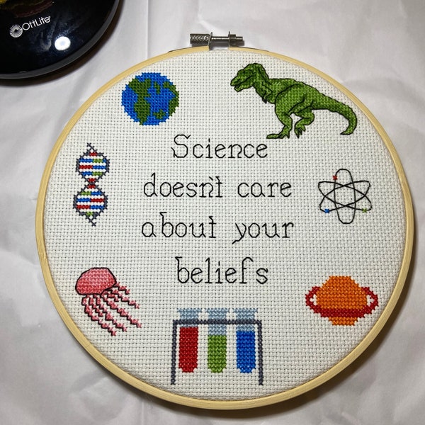 Science Cross Stitch - Etsy