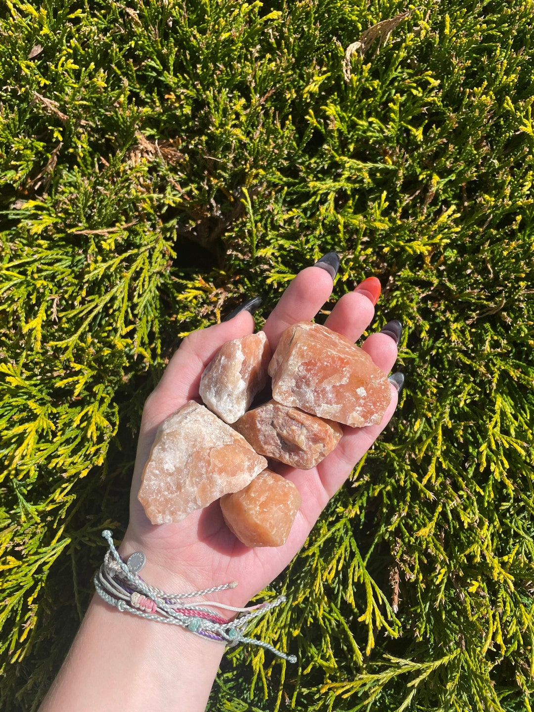 Hematoid Quartz Rough - Raw All Natural Hematoid Quartz Healing Crystal ...