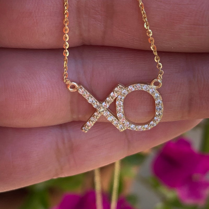Xo Necklace - Etsy