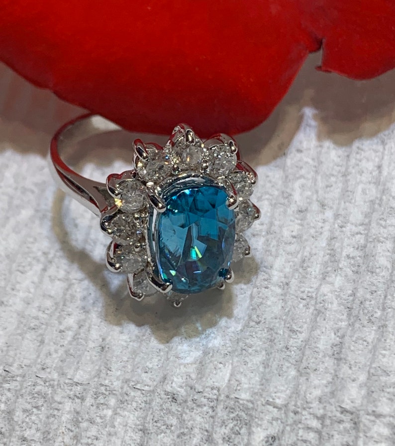 Royal Inspired by Altamira Design London Blue Ring in 14k - Etsy