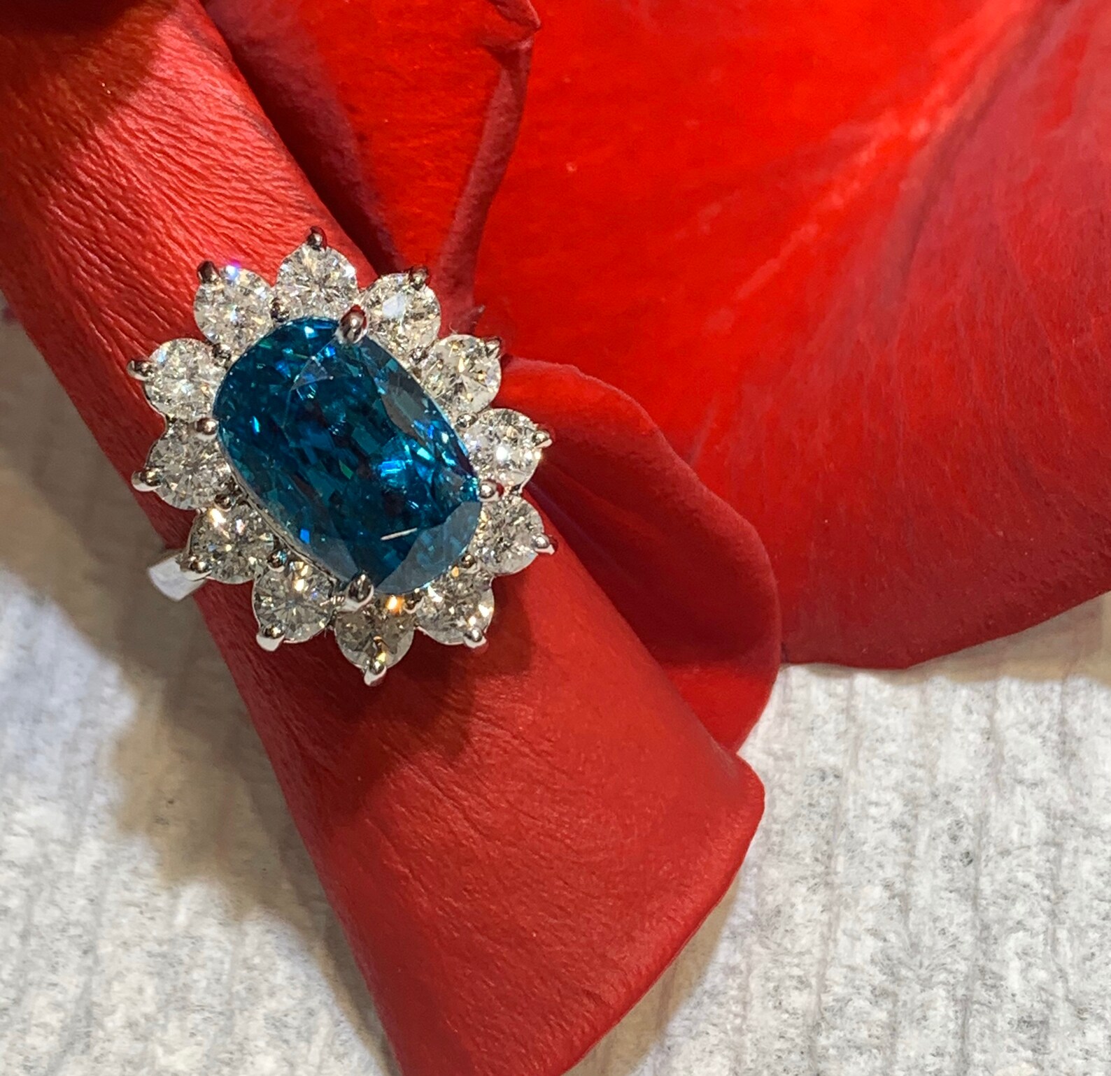 Royal Inspired by Altamira Design London Blue Ring in 14k - Etsy