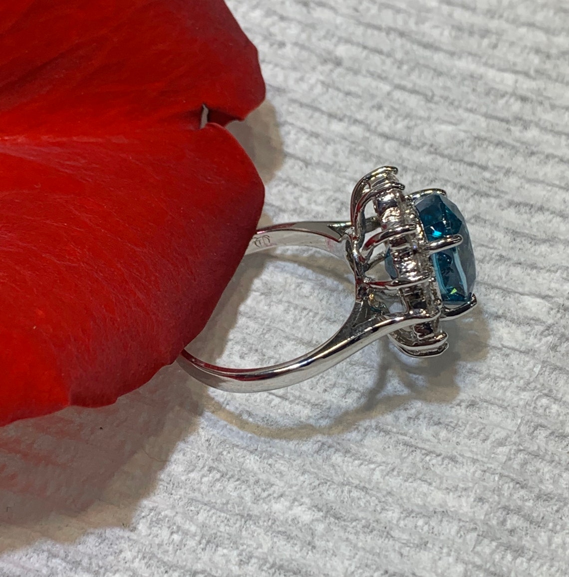 Royal Inspired by Altamira Design London Blue Ring in 14k - Etsy