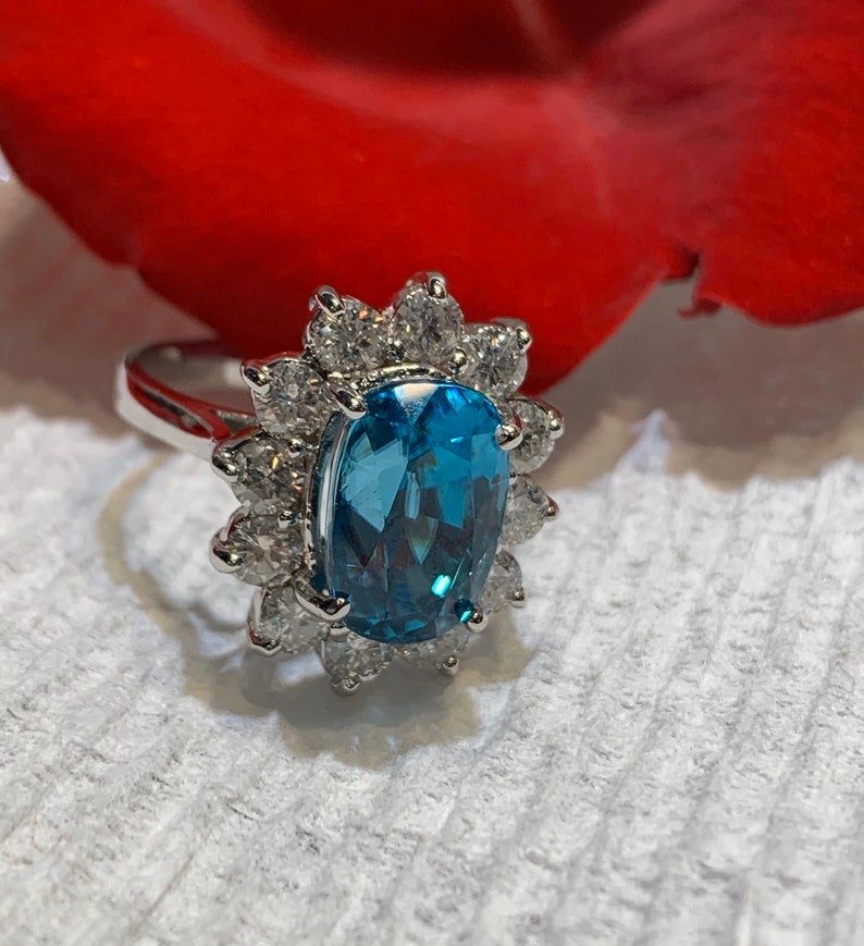 Royal Inspired by Altamira Design London Blue Ring in 14k - Etsy