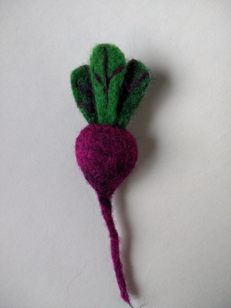 Lovely Needle Felted Vegetables Brooches - Etsy