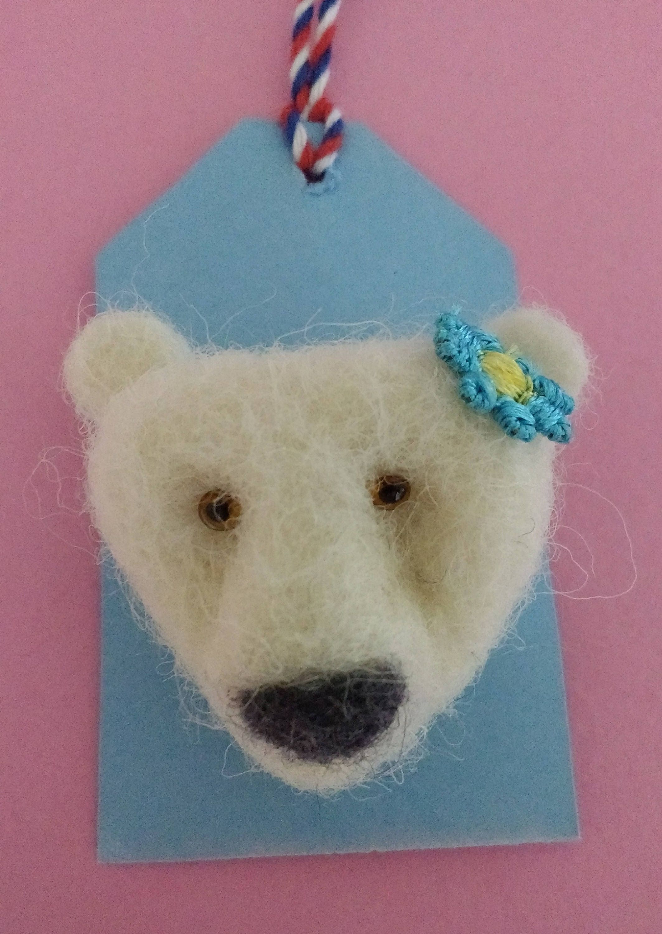Beautiful Needle- Felted Animal Face Brooches - Etsy