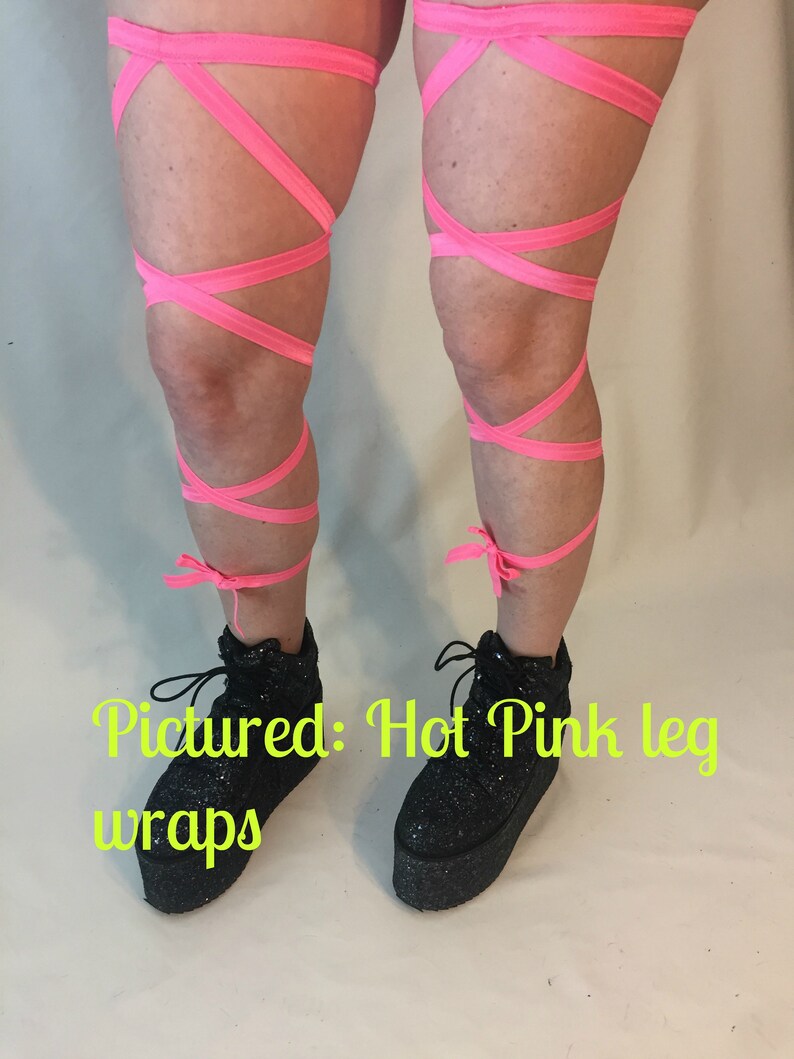 Leg Wraps , Soft Leg Wraps , Garter Leg Wraps , Stay-up Leg Wraps , Non ...