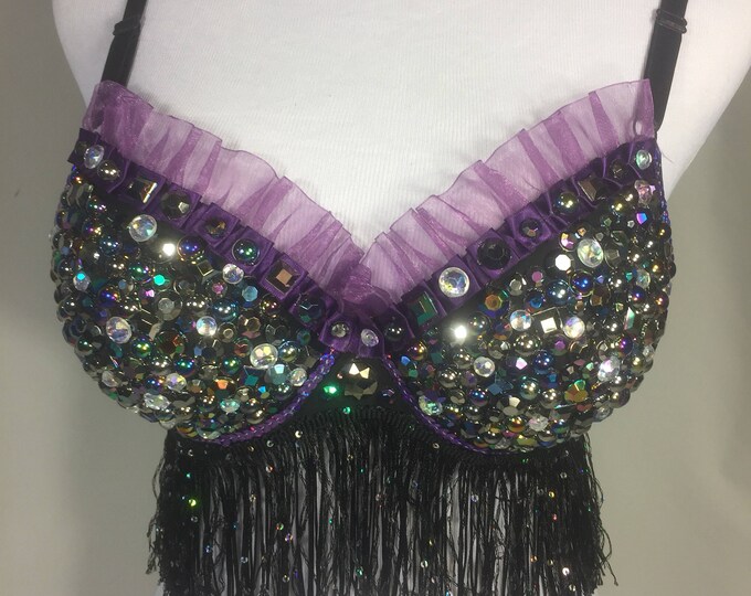 Evil Queen | Rave Bra, Festival Bra, Decorated Bra, Jewel Bra ...