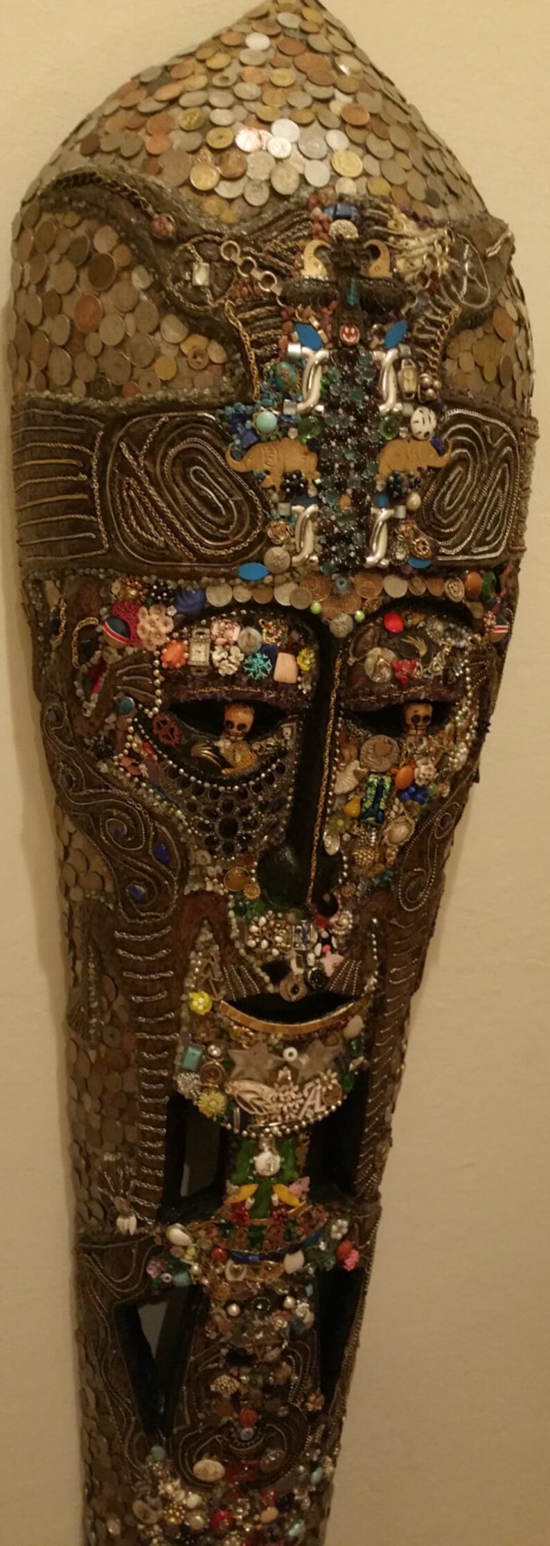 Real Borneo Mask Hoodoo Head - Etsy