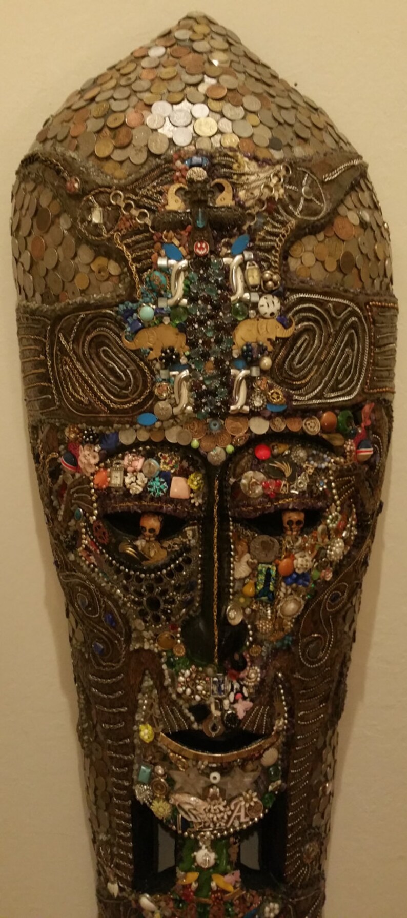 Real Borneo Mask Hoodoo Head - Etsy