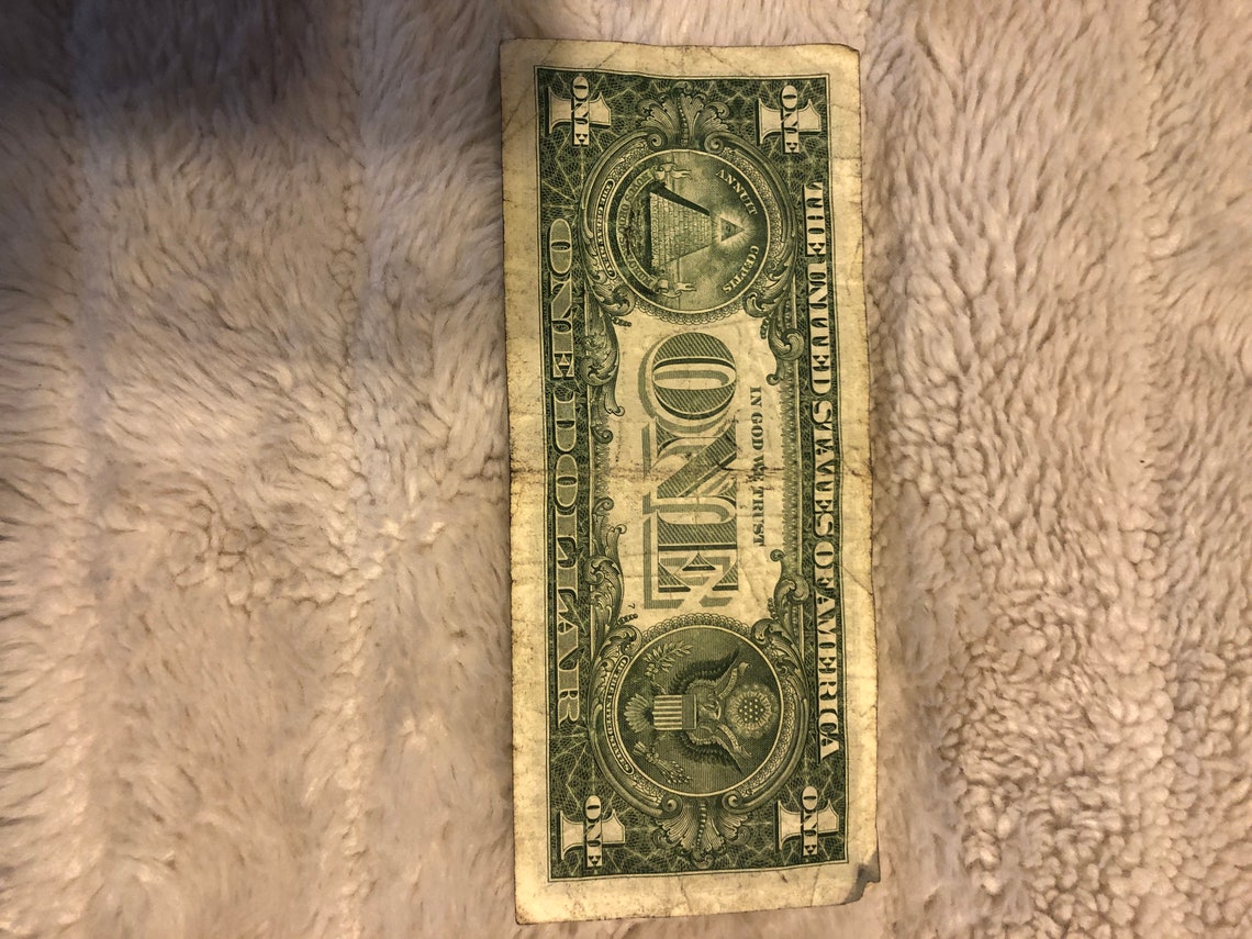 Paper Money 20 Dollars Bill Star Note - Etsy