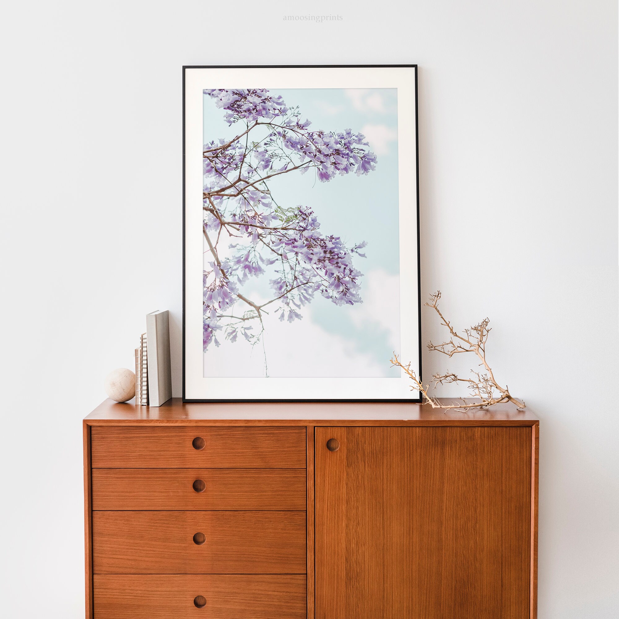 Jacaranda Tree Printable Spring Wall Decor Instant Digital Download ...