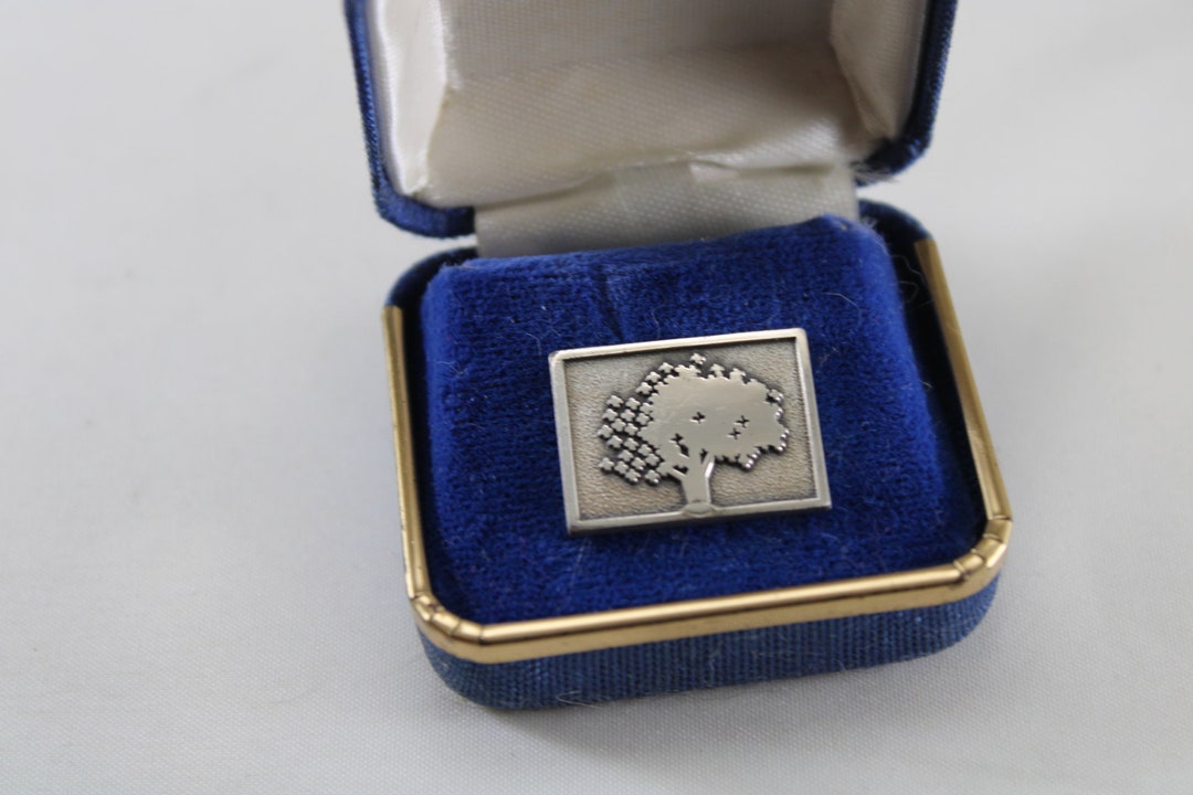 At Photo Sterling Tree of Life Tie Lapel Pin - Etsy