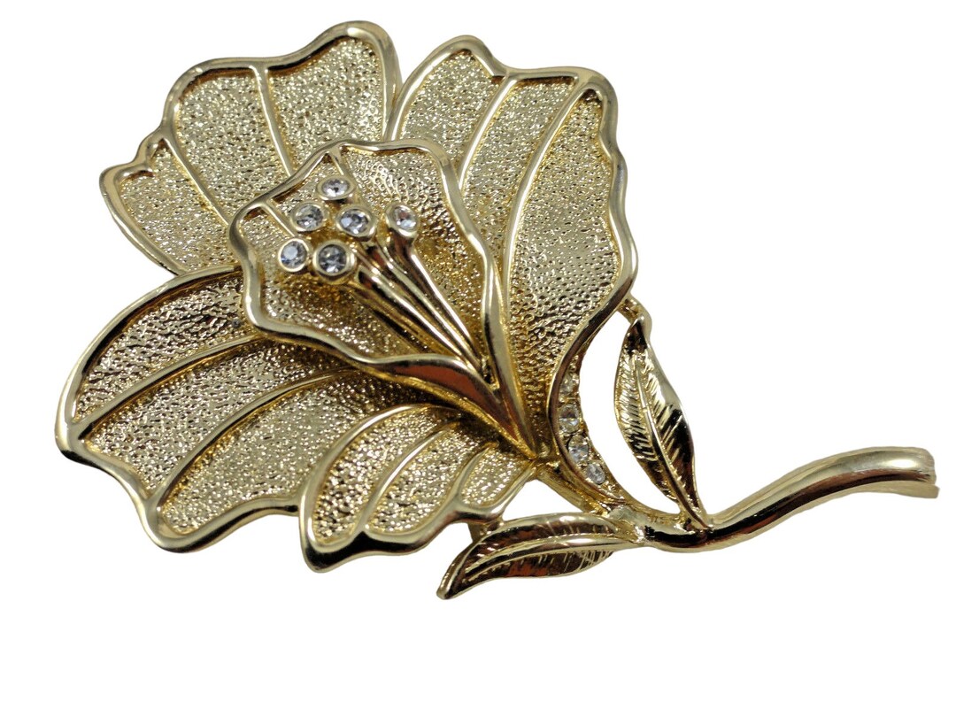 Iris Flower Brooch Pin Prick Design Gorgeous - Etsy