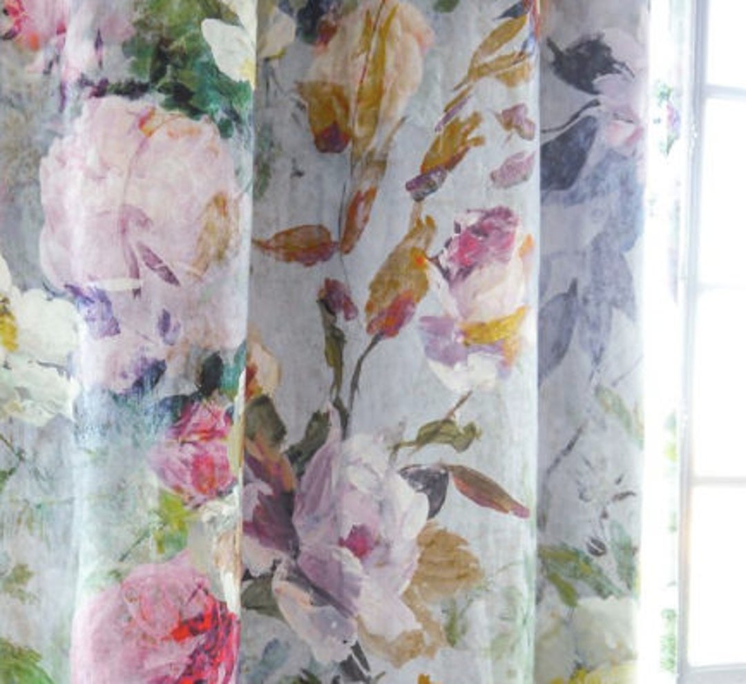 Marianne Fuchsia - Designers Guild Fabric, Buy per Yard or Meter - Etsy