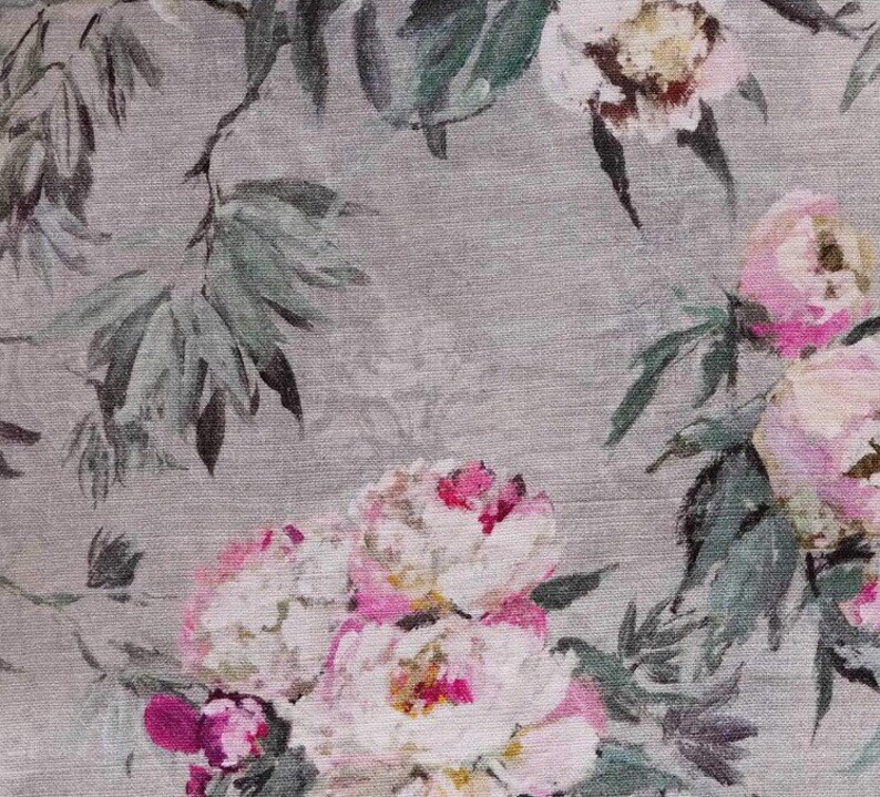 Designers Guild, Floreale Zinc - Buy by Yard or Meter - Etsy