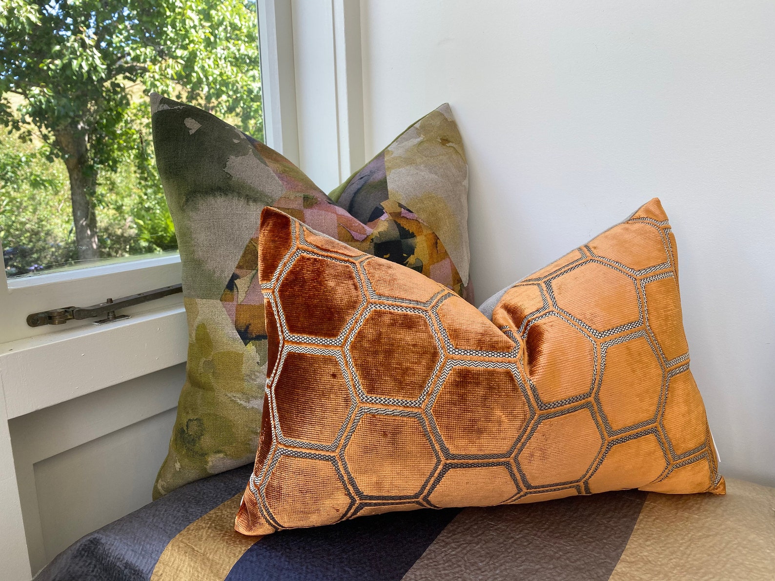 Pillow/cushion Cover in Designers Guild Velvet in Manipur - Etsy