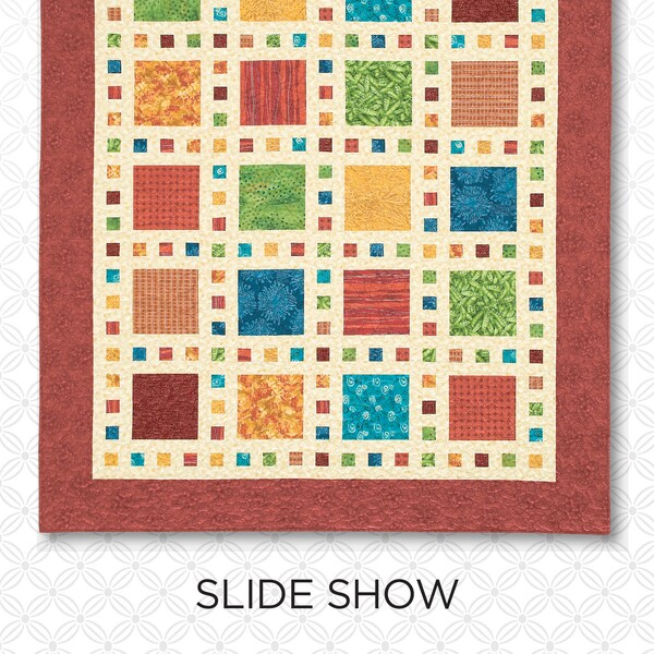 Slide Show Quilt Pattern - Etsy