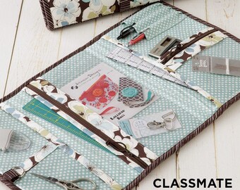 Classmate A Paper Pattern for a Great Folding Carry All for Sewing ...