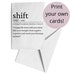 Shift Definition | PNG DIGITAL FILE | Print Your Own Cards | Framed Art ...