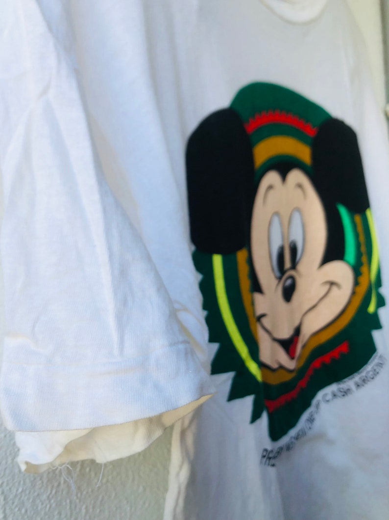 Vintage Original 90s Mickey Mouse Rasta American Cartoons - Etsy