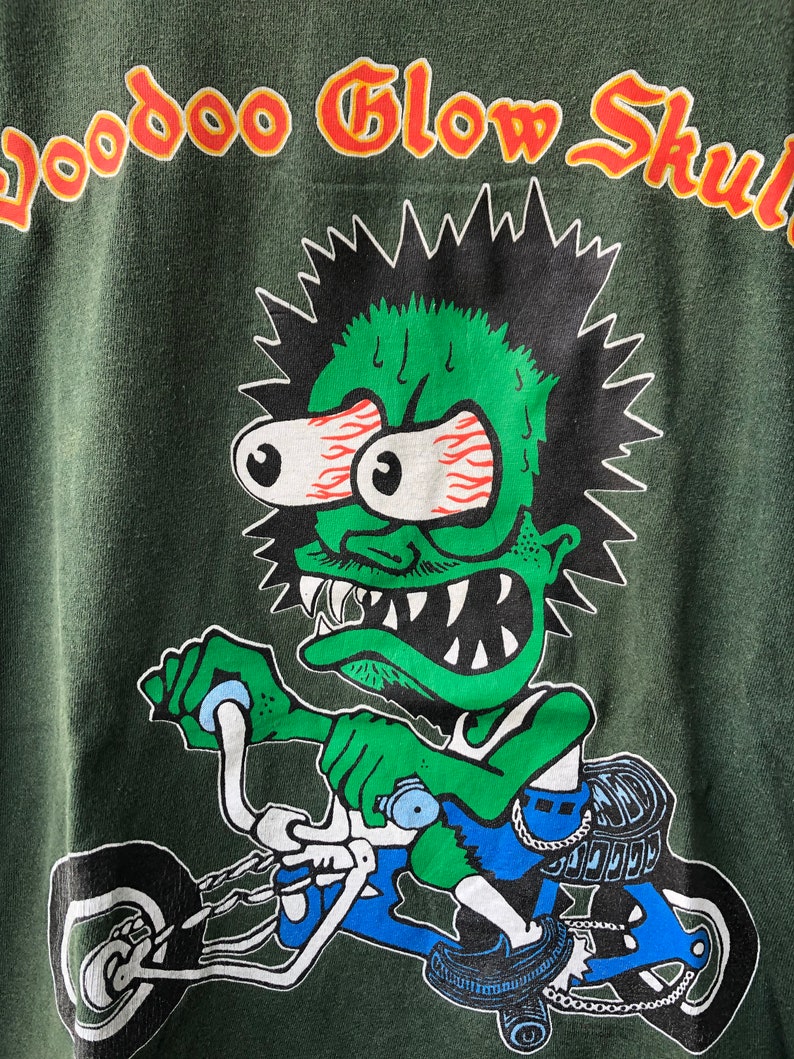 Vintage Original 90s Glow Voodoo Skulls Firme 1995 Album | Etsy
