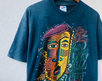Vintage Original 90's New Orlean Jazz 1994 T-shirt - Etsy Vintage Original 90's New Orlean Jazz 1994 T-shirt - Etsy