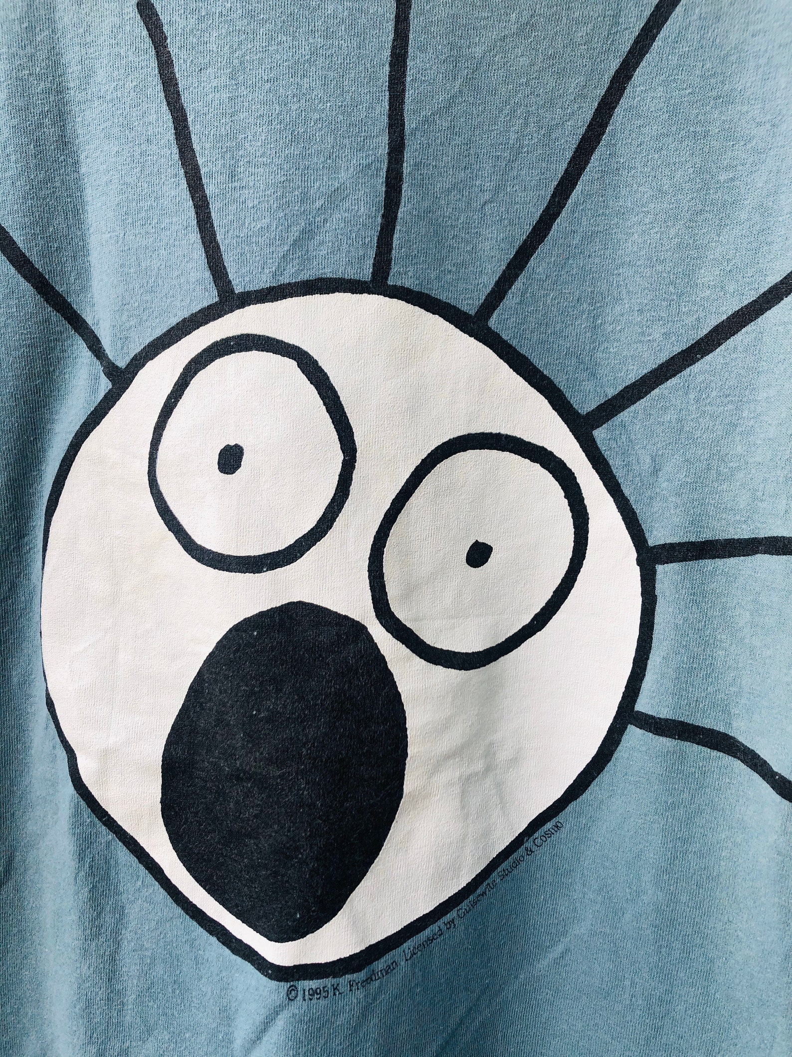 Vintage Original 90s Levis Scared Guy 1995 Art Work by K. - Etsy