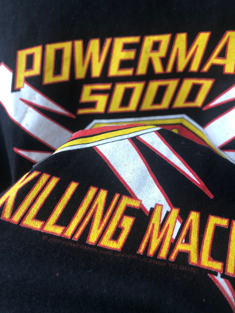 Vintage Original 00s Powerman 500 Tonight the Star - Etsy