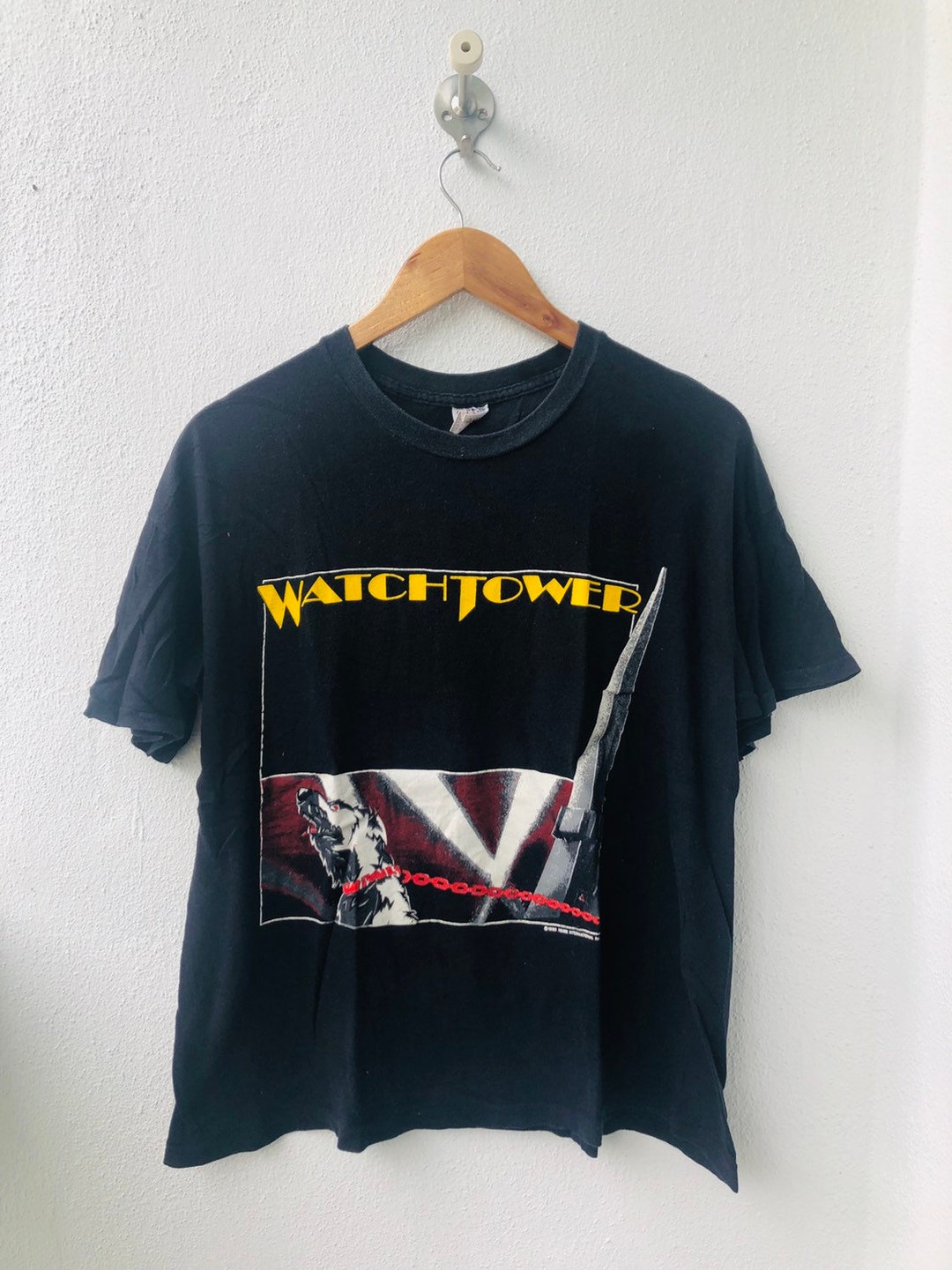 Vintage Original 80s Watchtower Band Control and Resistance 1989 ...