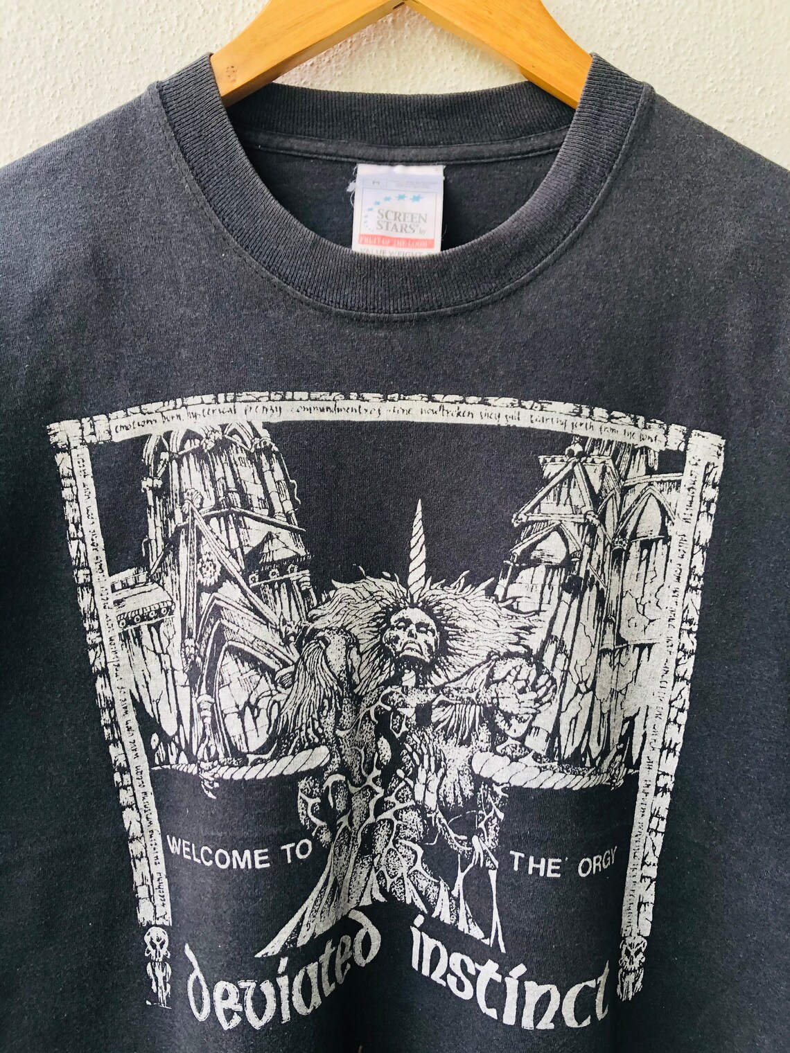 Vintage Original 00s Deviated Instinct Welcome to the Orgy | Etsy