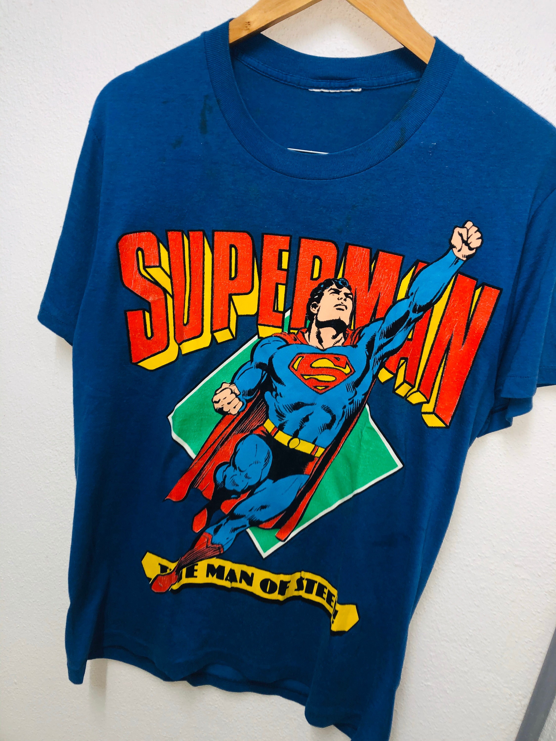 Vintage Original 90's Superman the Man of - Etsy