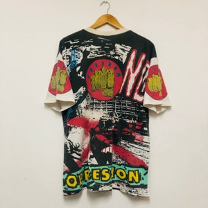 Vintage 90s Freedom Oppression T-shirt / Overprints / Rare / Streetwear ...
