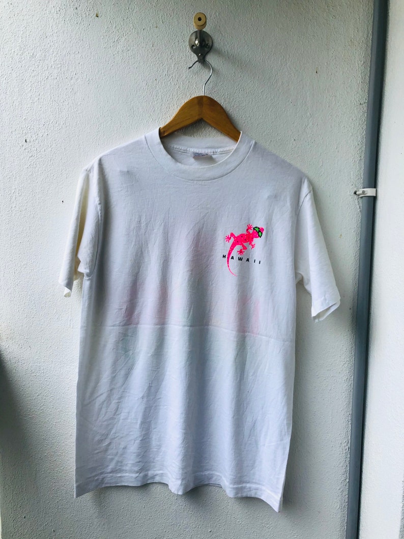 Vintage Original 90s Decko Gecko Hawaii Surf Vibe T-shirt | Etsy