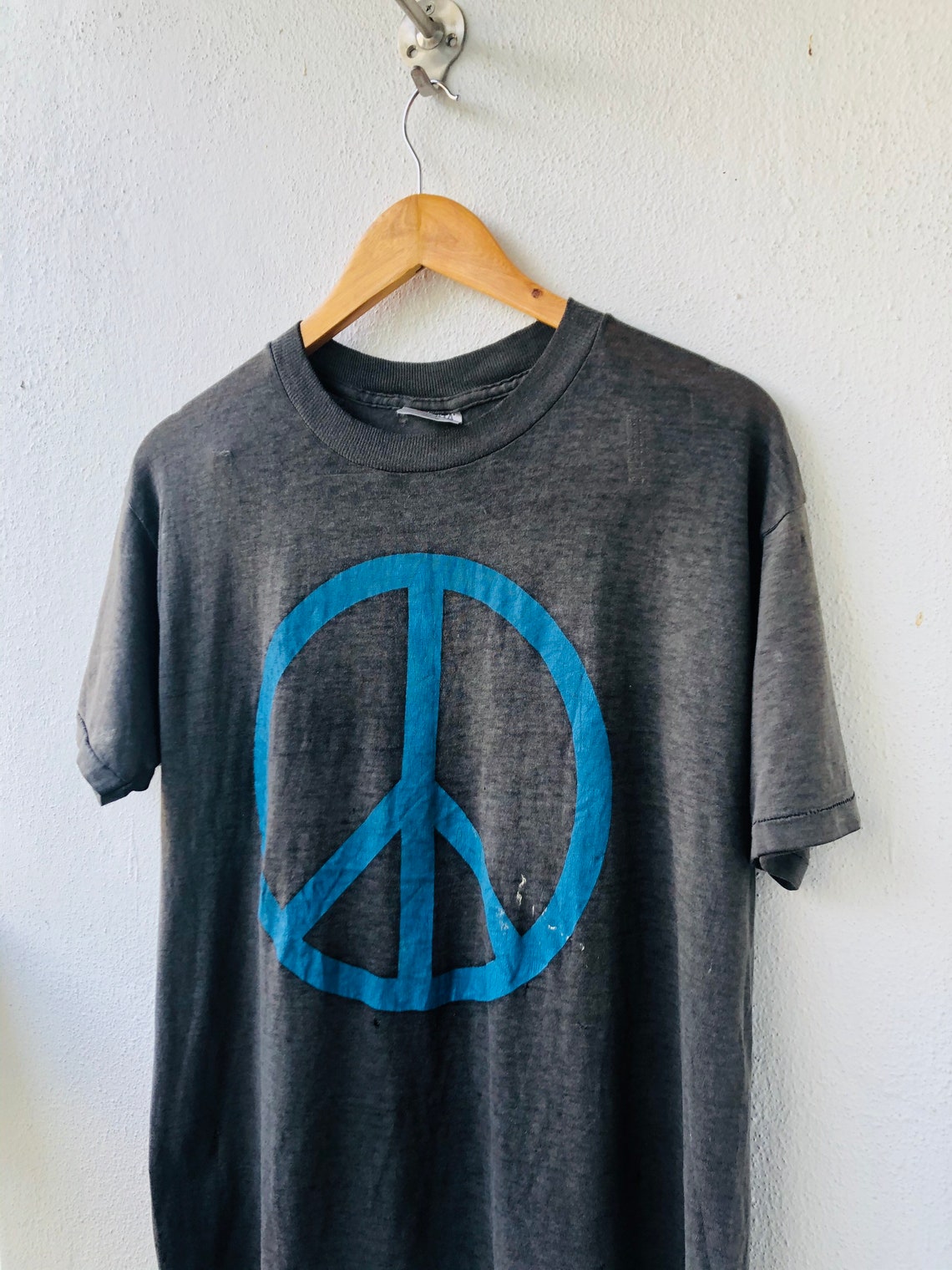 Vintage Original 90s Peace Symbol Logo World Peace Movement | Etsy