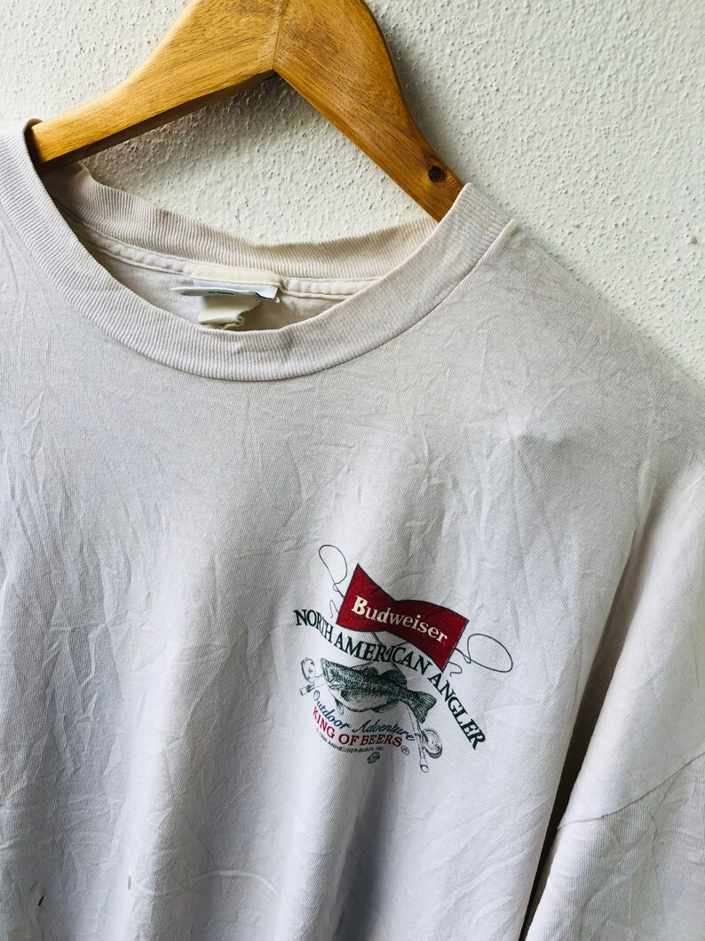 Vintage Original 90s Budweiser North American Angler 1996 | Etsy