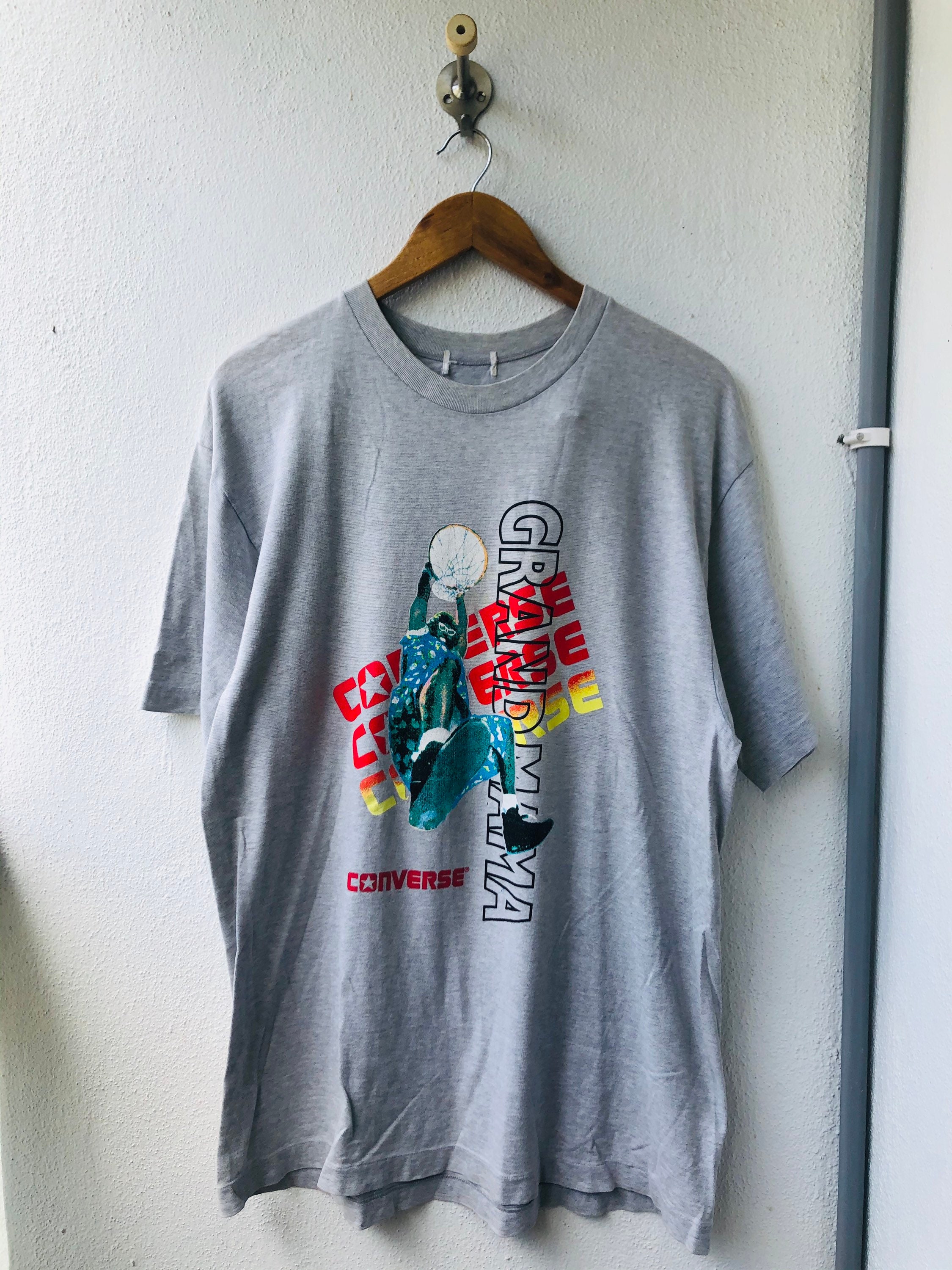 Vintage Original 90s Converse Larry Johnson Grandmama 1995 - Etsy