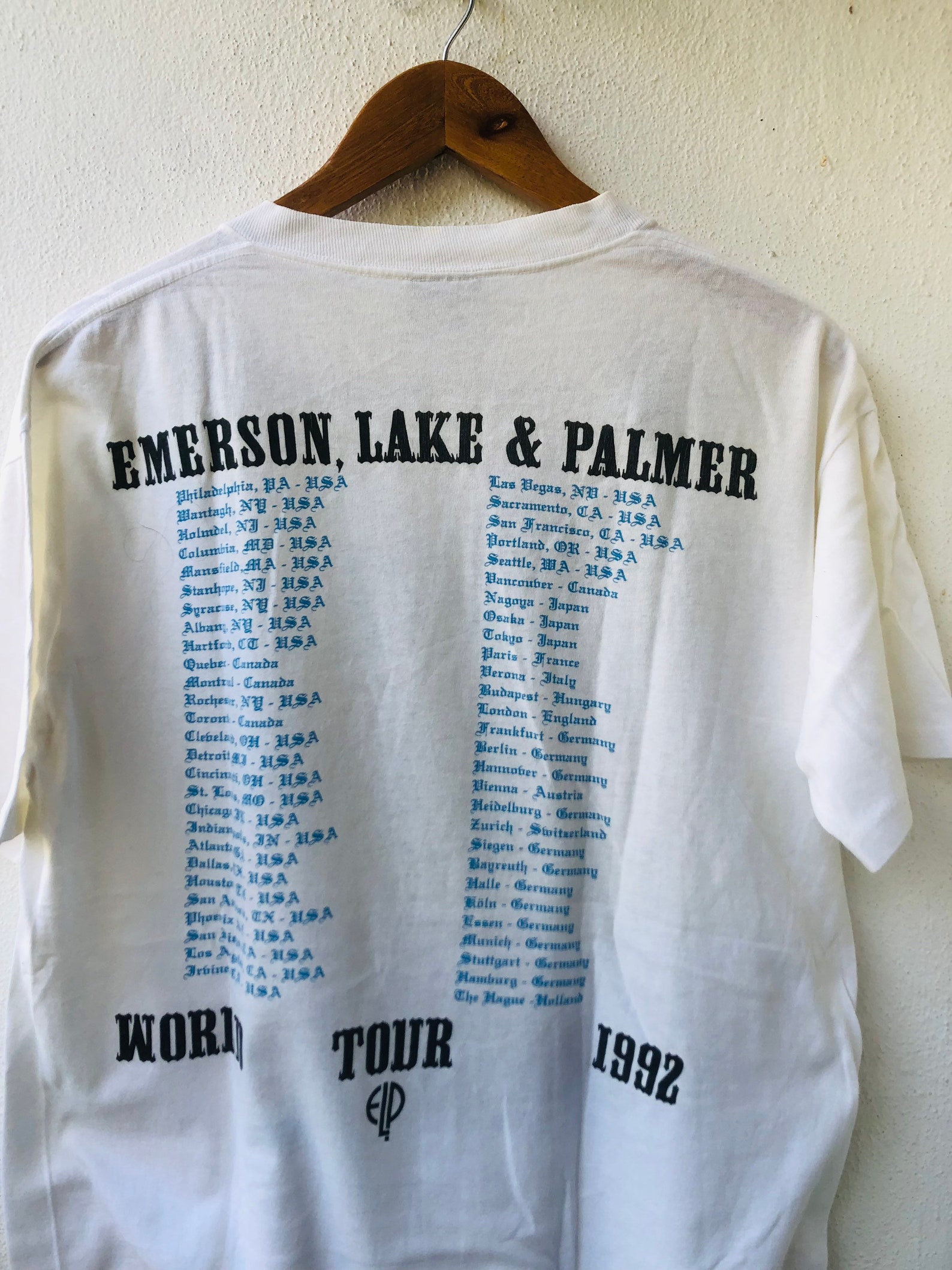 Vintage Original 90s ELP Emerson Lake & Palmer Black Moon - Etsy