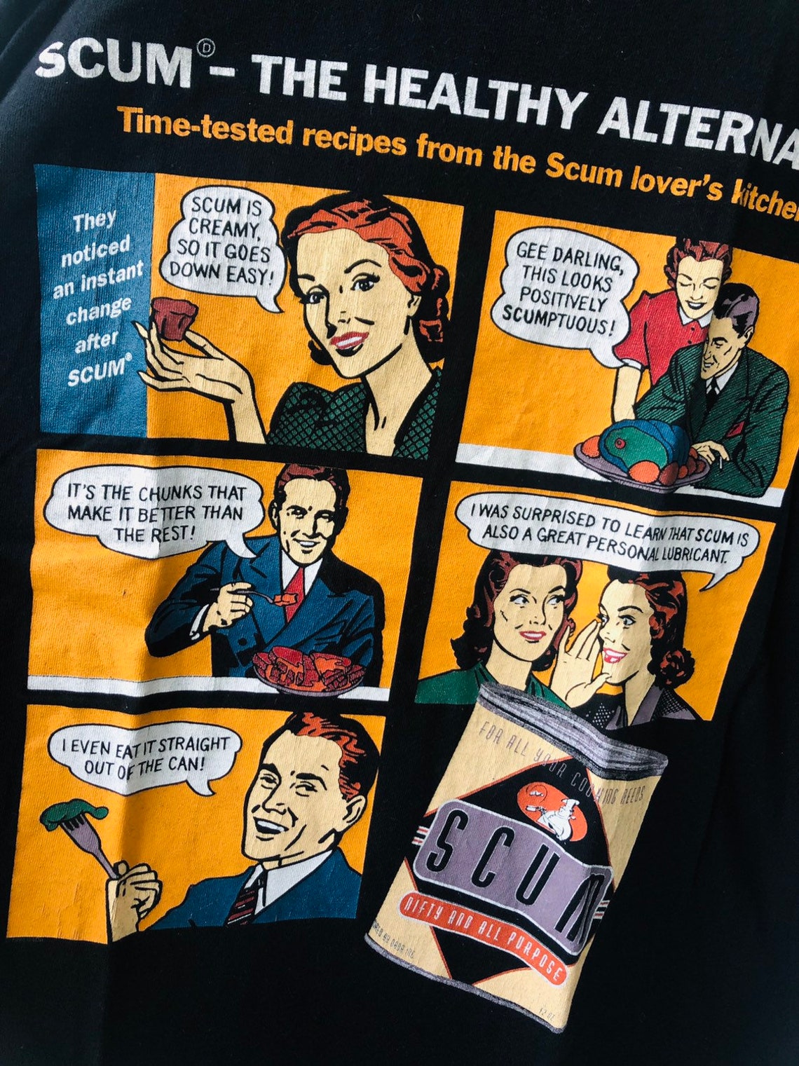 Vintage Original 90's DADA Band Scum : American | Etsy