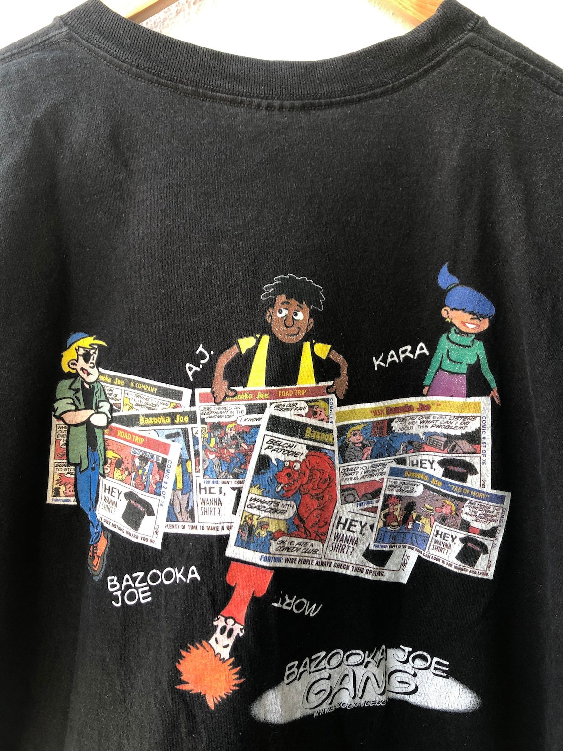 Vintage Original 90's Bazooka Joe and His Gang Comic Strip | Etsy