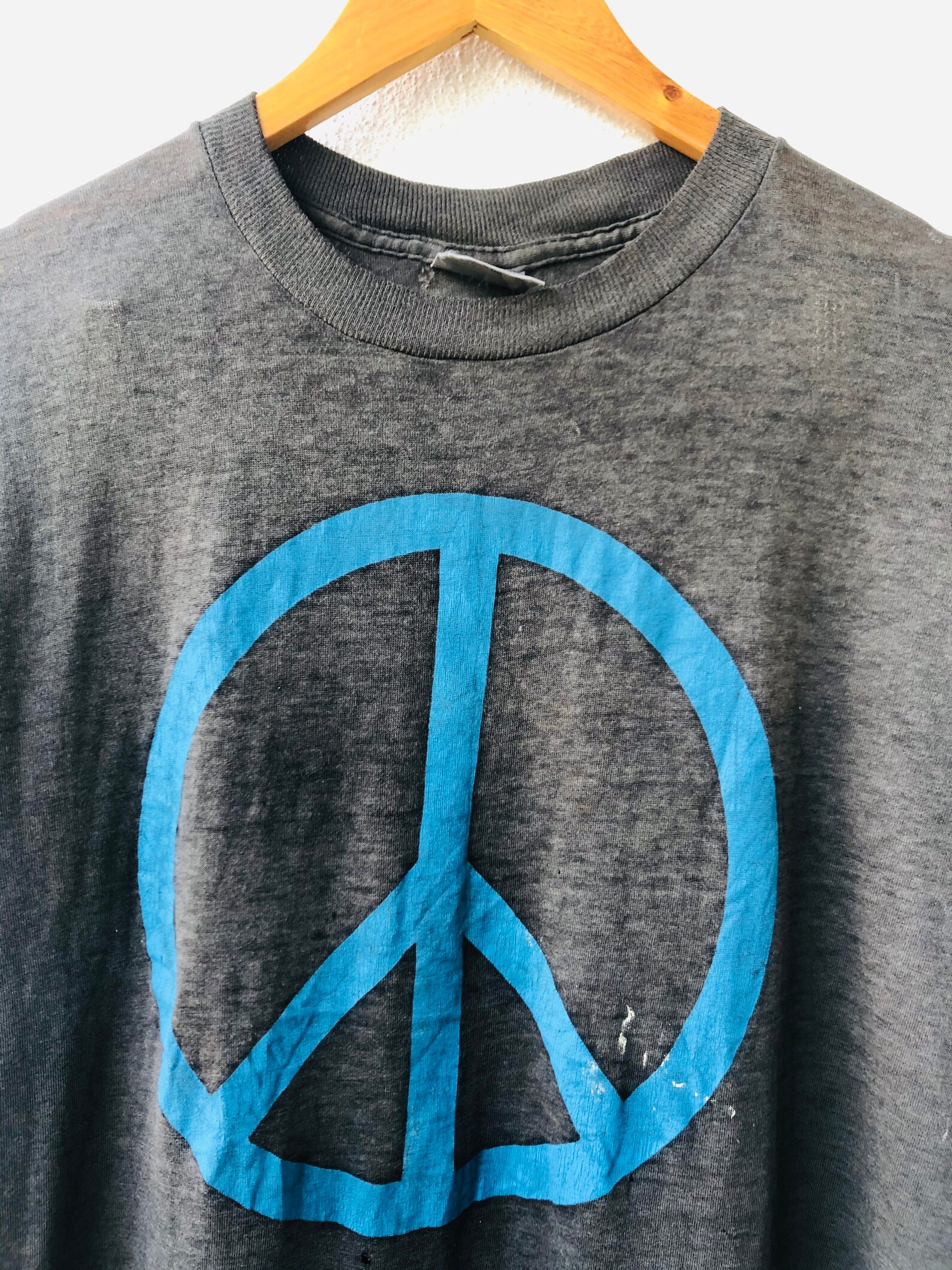 Vintage Original 90s Peace Symbol Logo World Peace Movement | Etsy