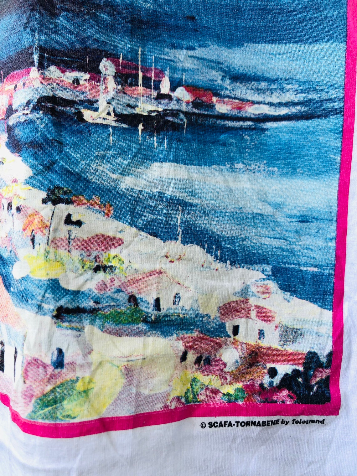 Vintage Original 90s Scafa Tornabene Art T-shirt - Etsy