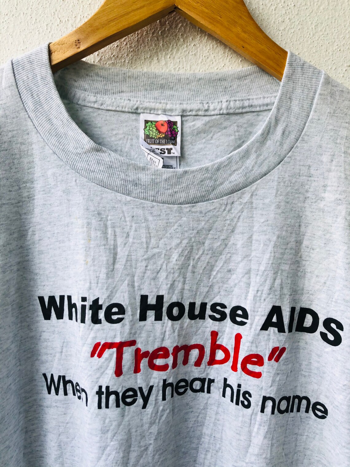 Vintage Original 90s AIDS Campaign White House Aids | Etsy