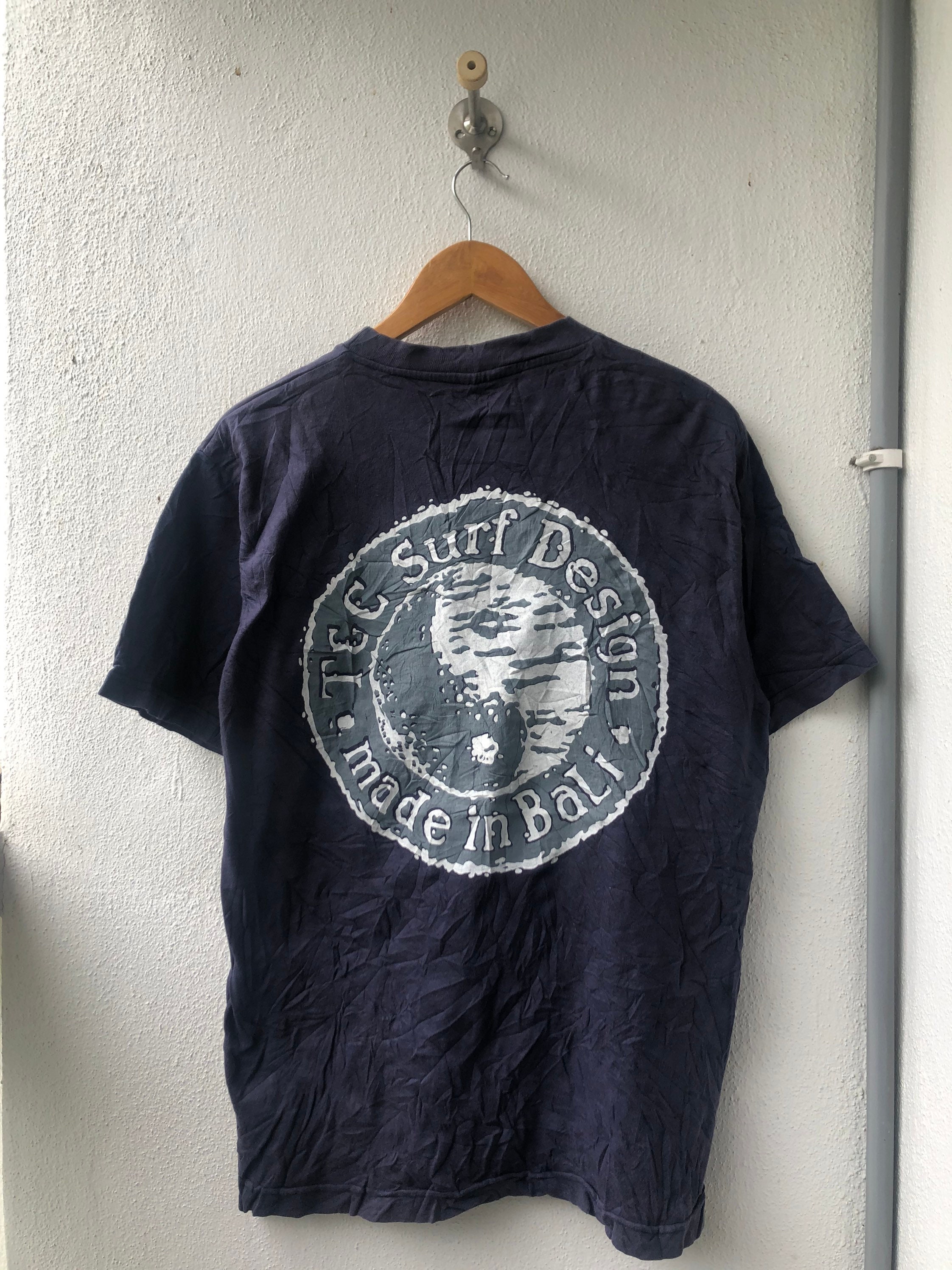 Vintage Original 90s T&C Surf Design Bali Issue Skate Surf T-shirt - Etsy