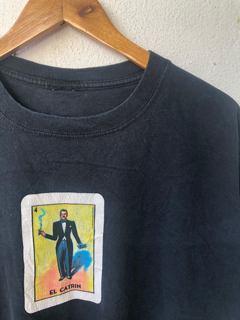 Vintage Original Early 00s El Catrin “ Loteria Card “ Graphic Mexican ...