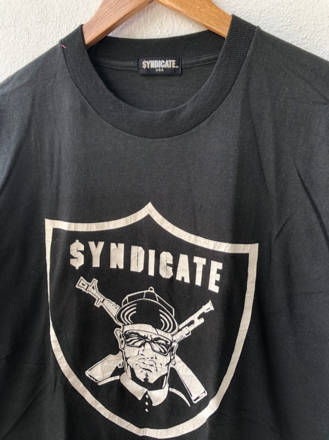 Vintage Original Gangster Record Label Rhyme Syndicate | Etsy