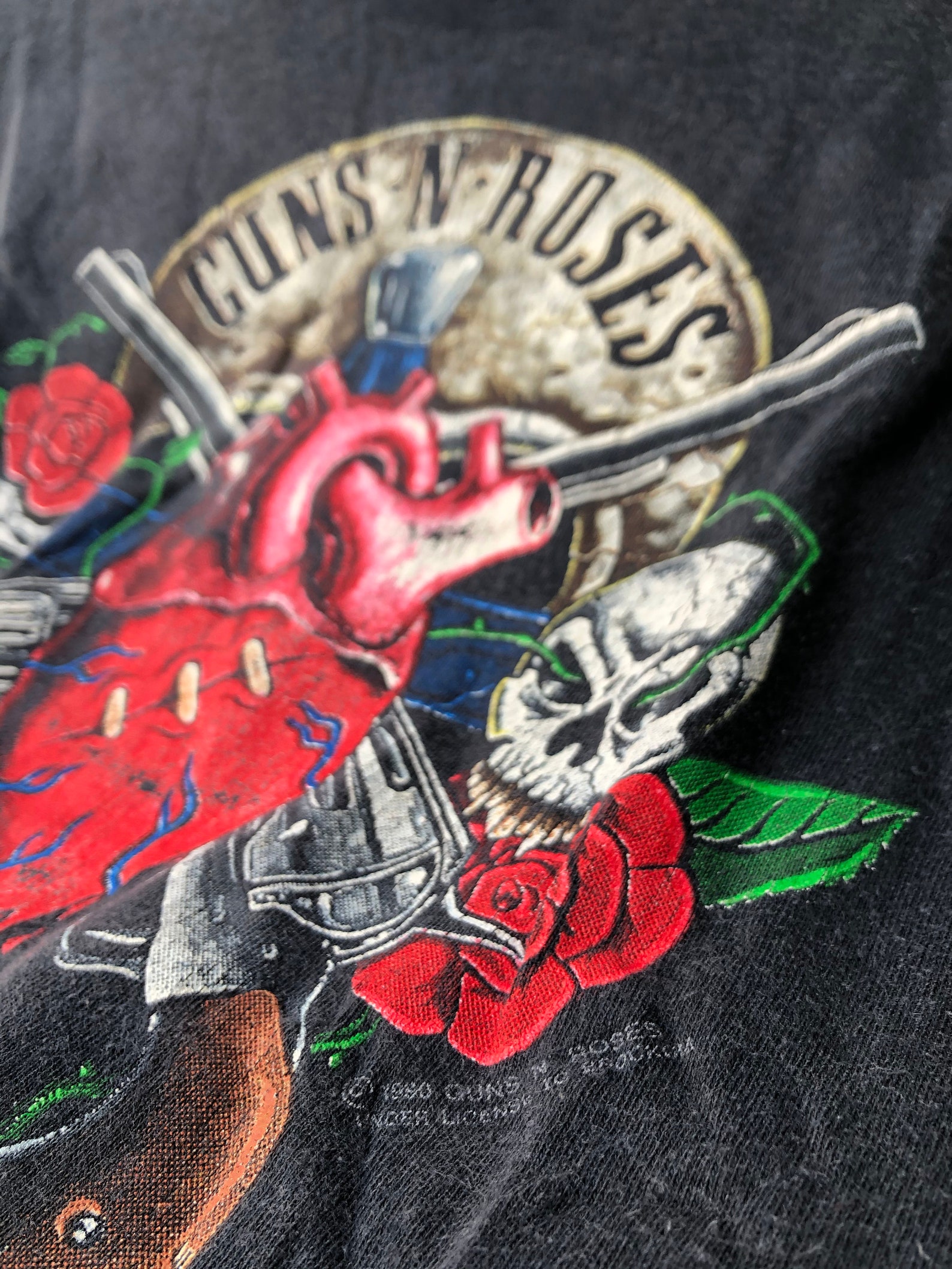 Vintage Original 90s Gun N Roses American Rock Music 1990 | Etsy