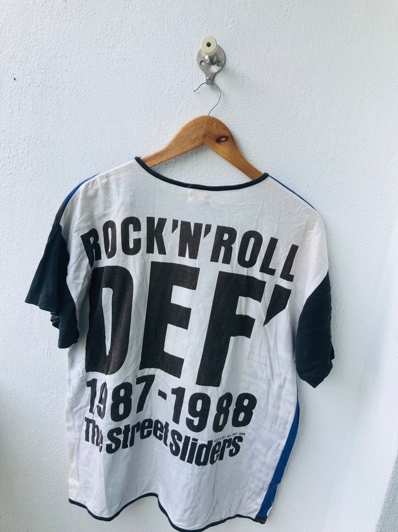 Vintage Original 80s the Street Sliders " Rock N Roll Def 1988 Tour ...