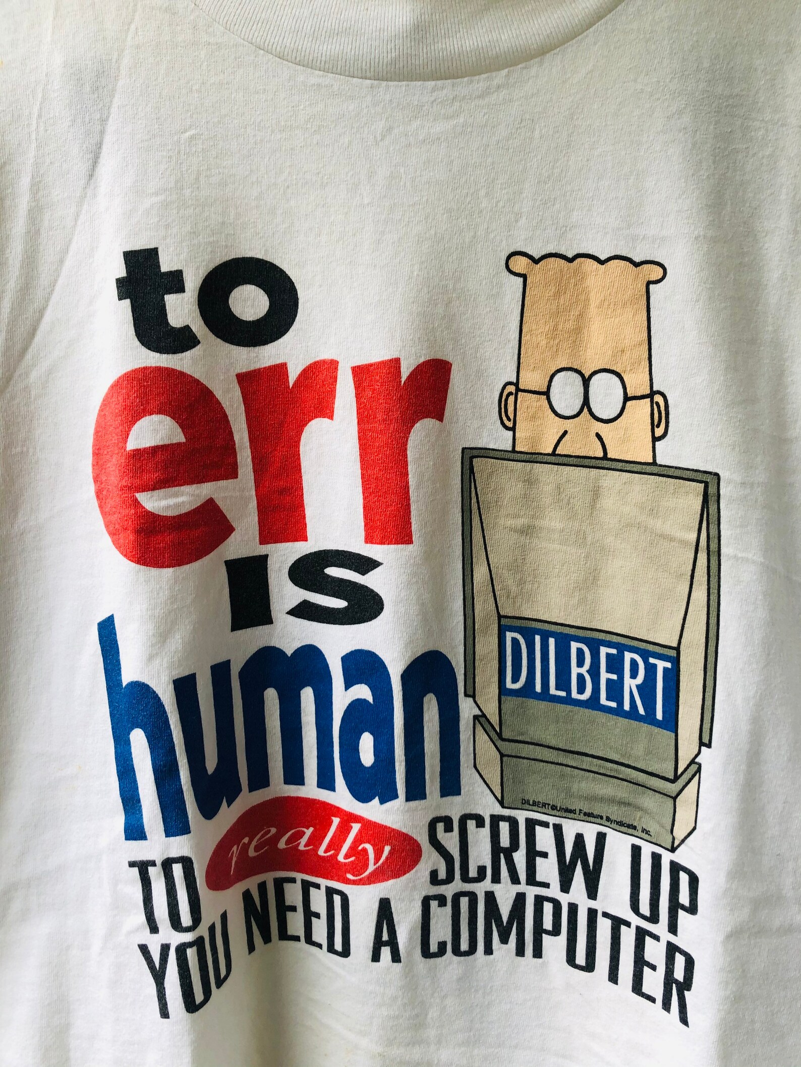 Vintage Original 90’s Dilbert “ American Comic Strip Cartoon Memes ...